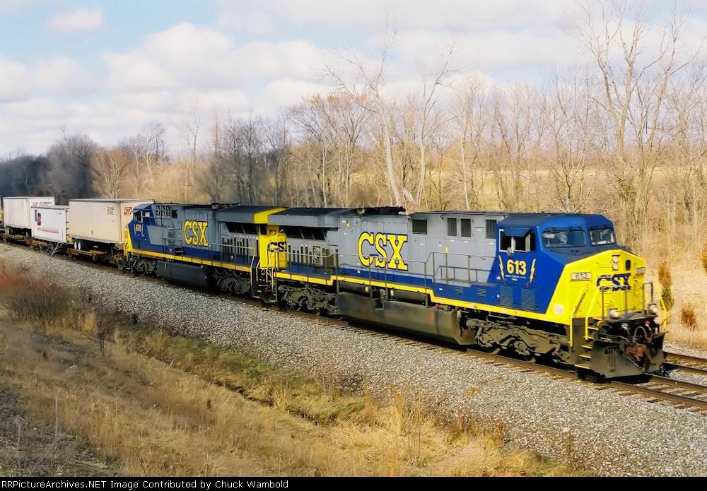 CSX 613 on the Q108 - Sidney Ohio